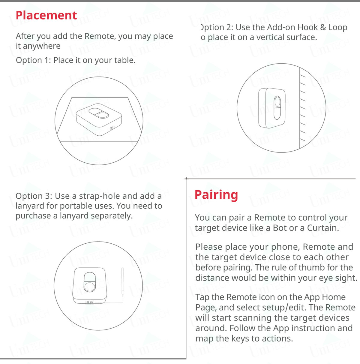 SwitchBot | SwitchBot Remote Button one press control white | HKTVmall The Largest HK Shopping ...