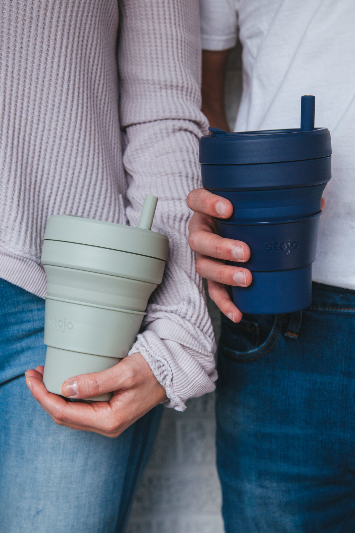 Stojo | 環保高耐熱矽膠摺疊杯16安士-草綠色 | HKTVmall 香港最大網購平台