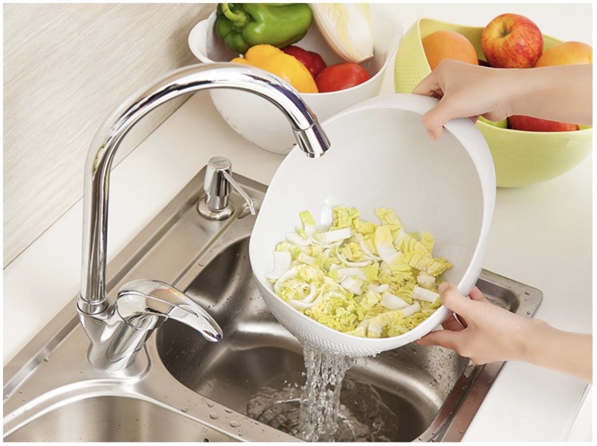 SP SAUCE | Washing and Draining Basket - Medium - White | HKTVmall The ...