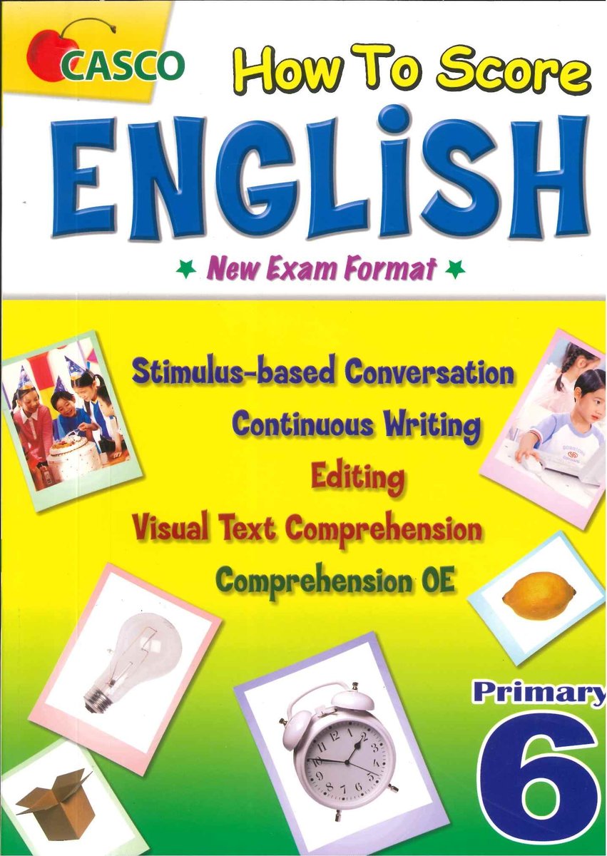 CASCO | 【正版正貨】How To Score English New Exam Format P.6 | 尺碼 : P6 ...