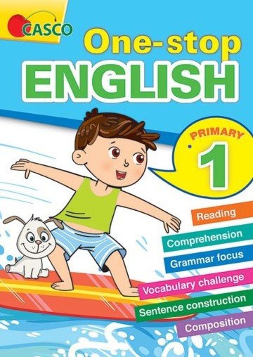 CASCO | One-Stop English Primary 1 | 尺碼 : P1 | HKTVmall 香港最大網購平台