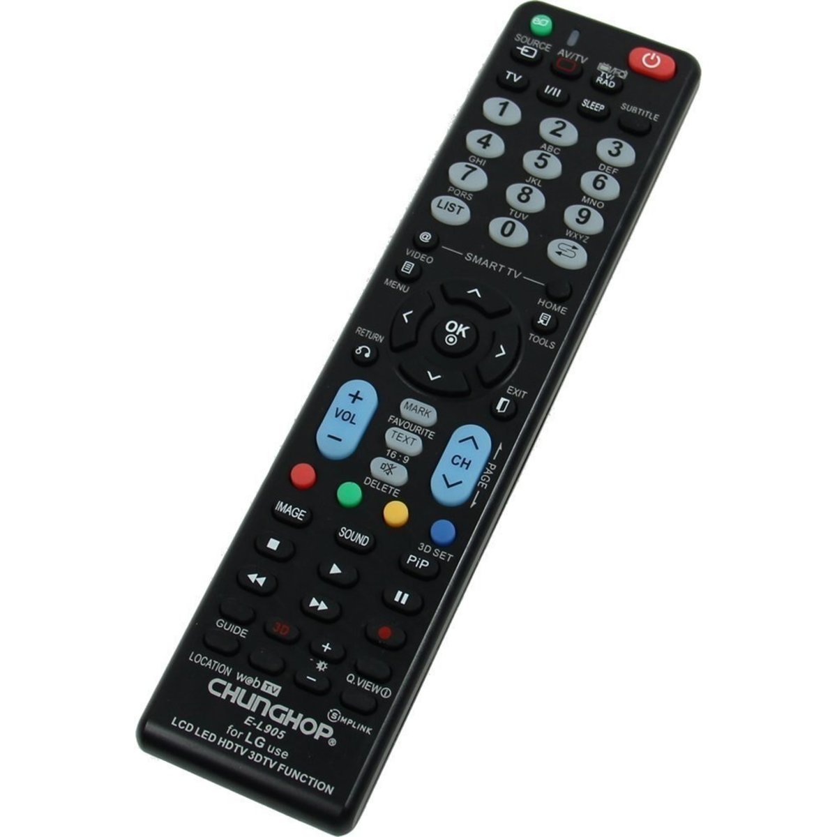 CHUNGHOP | Black Remote Control E-L905 For LG Use LCD LED HDTV 3DTV ...
