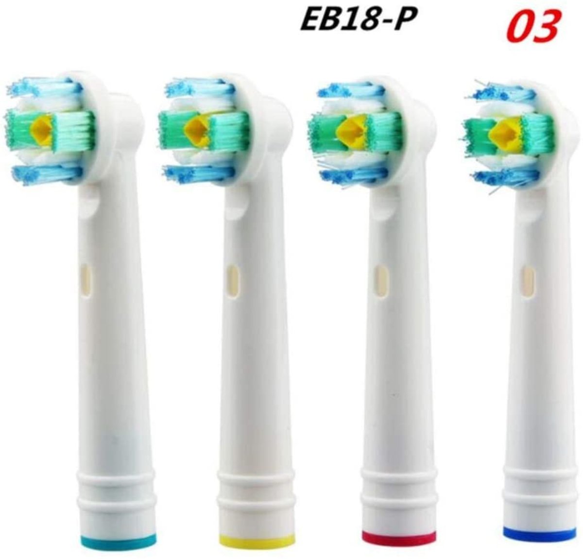 K-MART | (4PCS) EB18 ELECTRIC TOOTHBRUSH HEADS COMPATIBLE WITH ORAL B ...