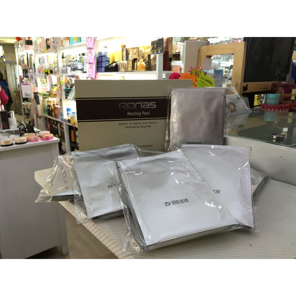 Ronas | Ronas Soohting Silk Mask (Silver) 10pcs | HKTVmall The Largest HK Shopping Platform