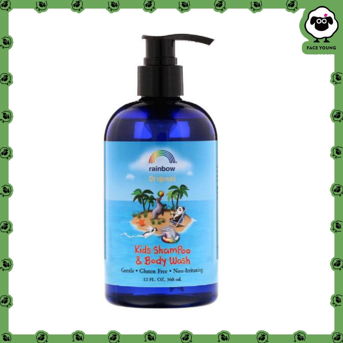 Rainbow Research | Kids Shampoo & Body Wash, Original, 12 fl oz (360 ml ...