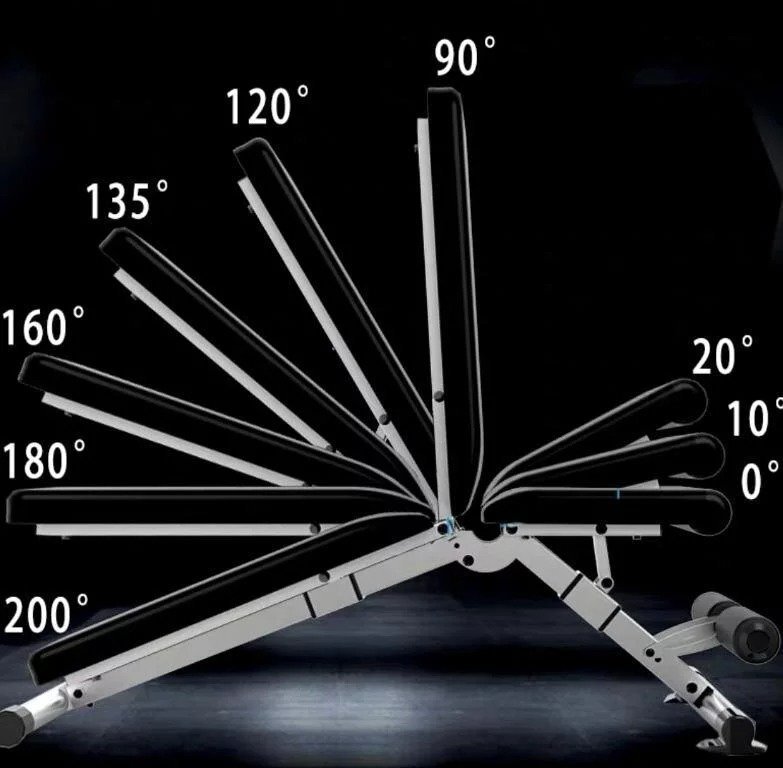 Gym Factory | LEIKE 專業可折疊啞鈴凳 | 家用多功能健身 | 板仰臥起坐板 | 健腹肌 | 健身椅 | HKTVmall ...