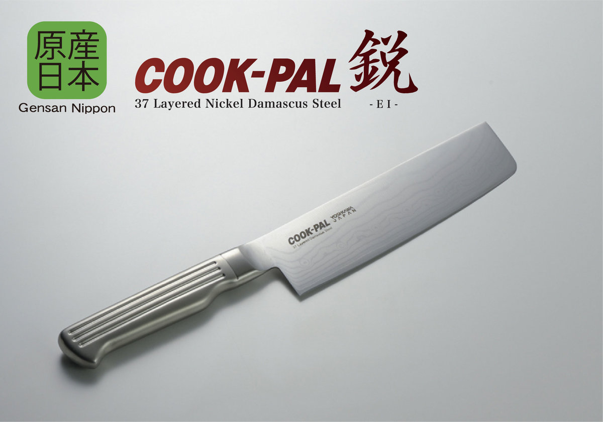吉川 | COOKPAL 銳 大馬士革鋼菜切廚刀 (165mm)(吉川官方正規品)《Nippon Kitchen》(平行進口 ...