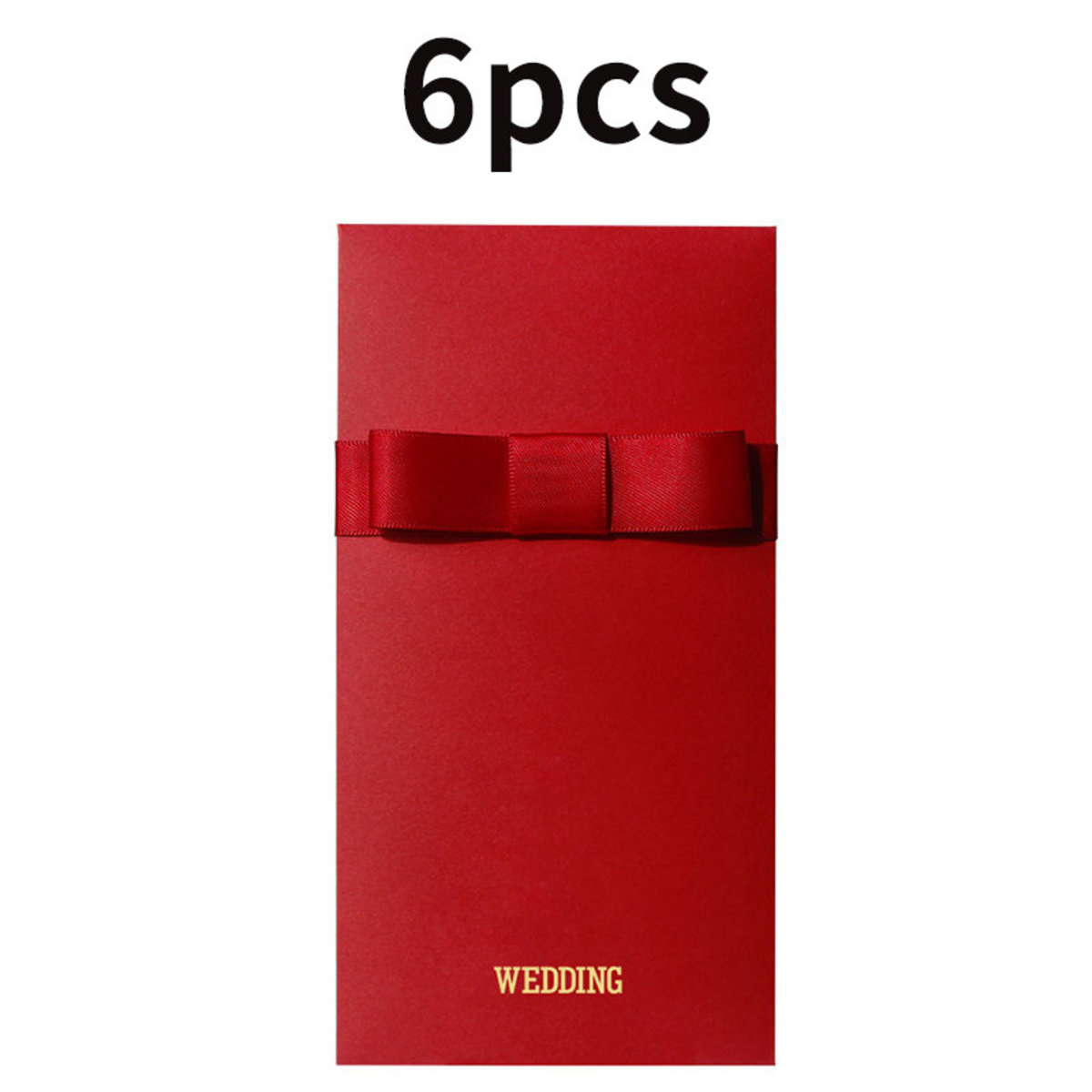 laglacebeauty | Festive Red Packet Red Butterfly Knot –WEDDING 6 Pieces ...