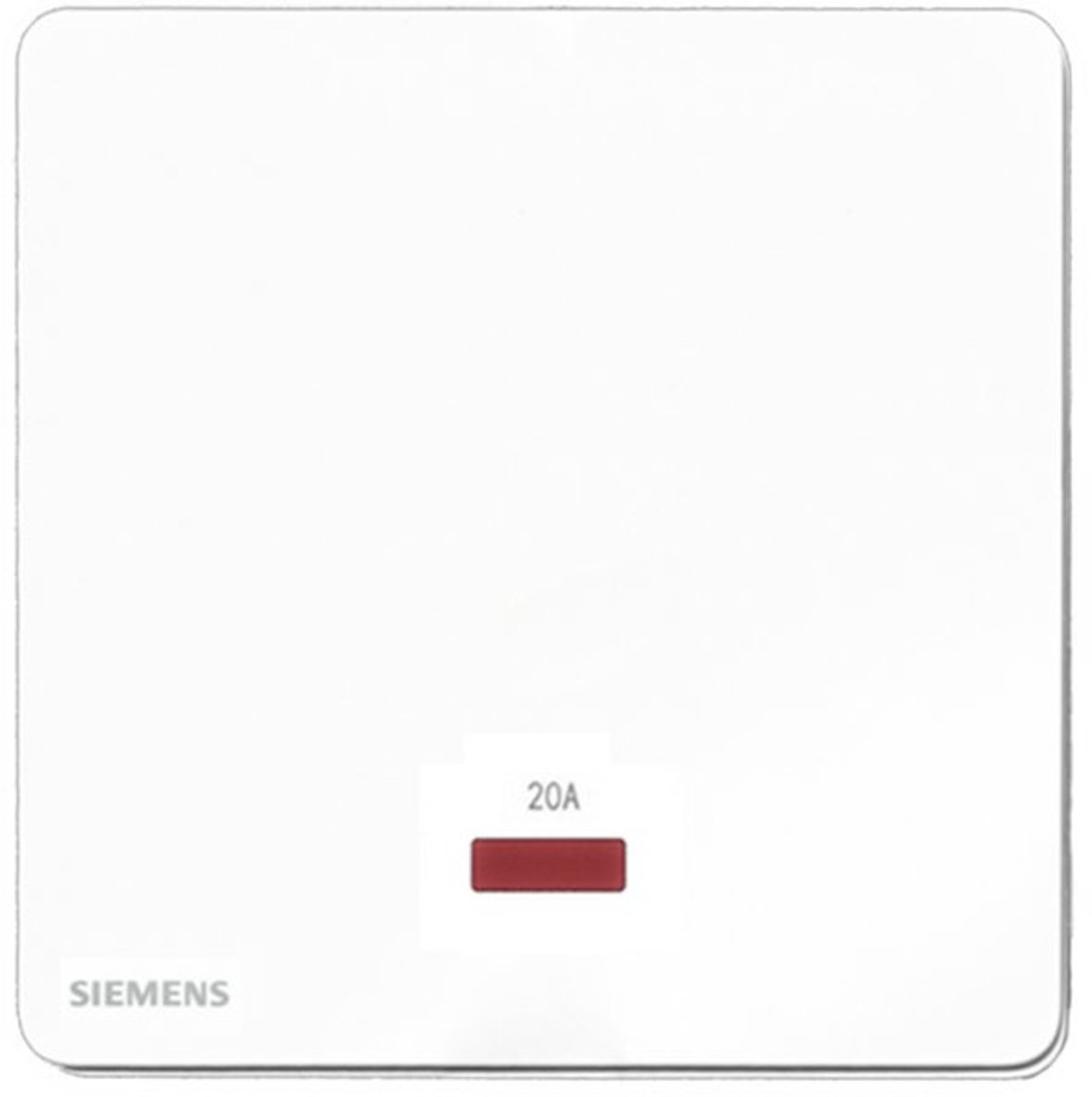Siemens | Arina 20A 1 Gang Double Pole Switch (with Neon Indicator ...