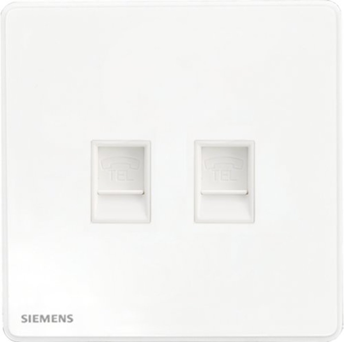 Siemens | Arina 2 Gang RJ11 Socket | Color : White / Color | HKTVmall ...