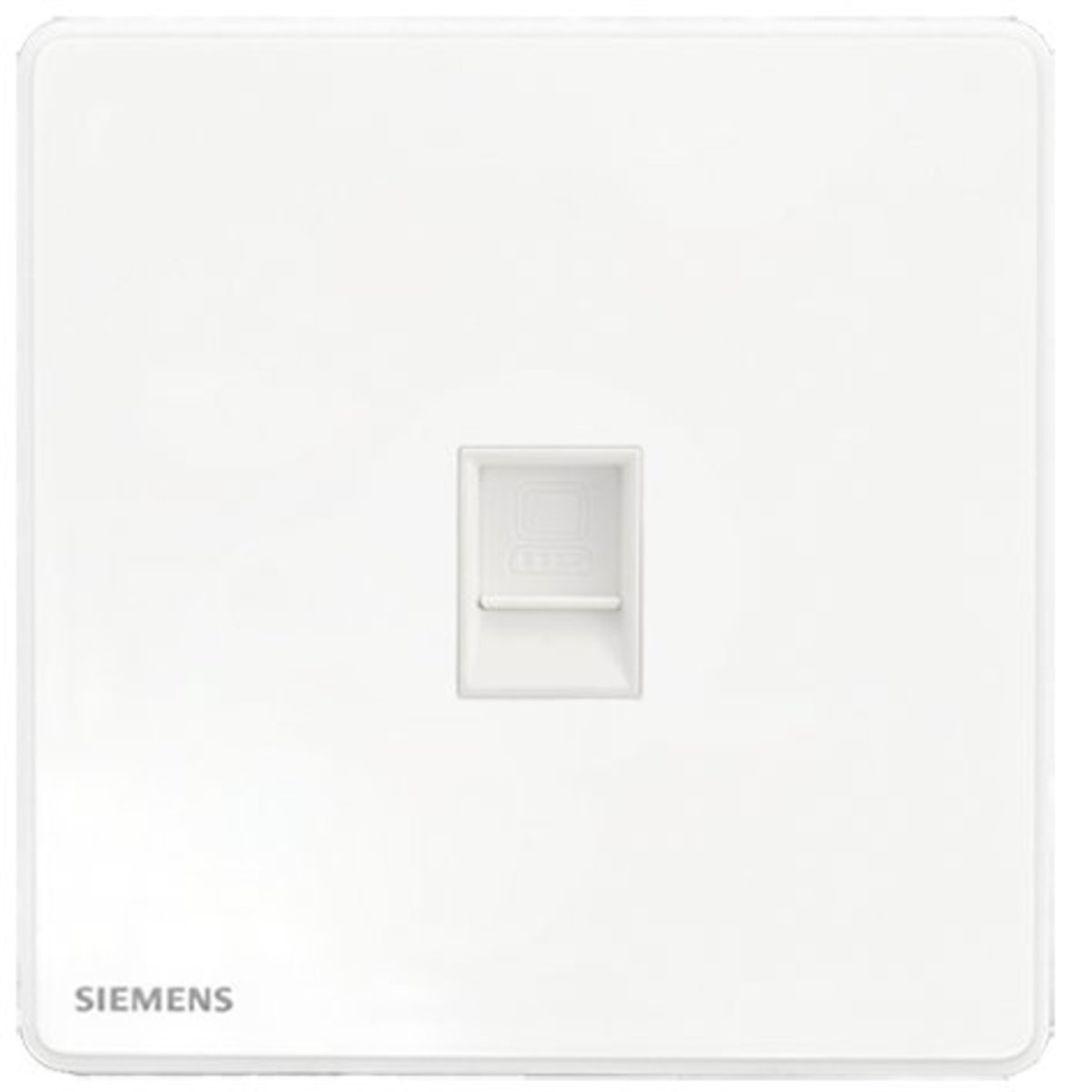 Siemens | Arina 1 Gang RJ45 CAT6 UTP Socket | Color : White / Color ...