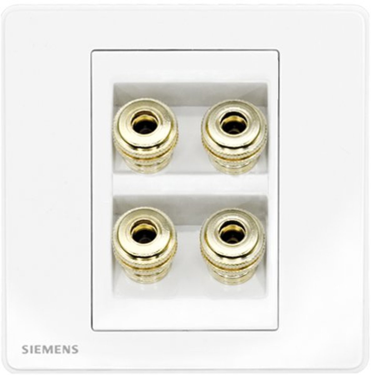 Siemens | Arina Double Audio Socket | Color : White / Color | HKTVmall ...
