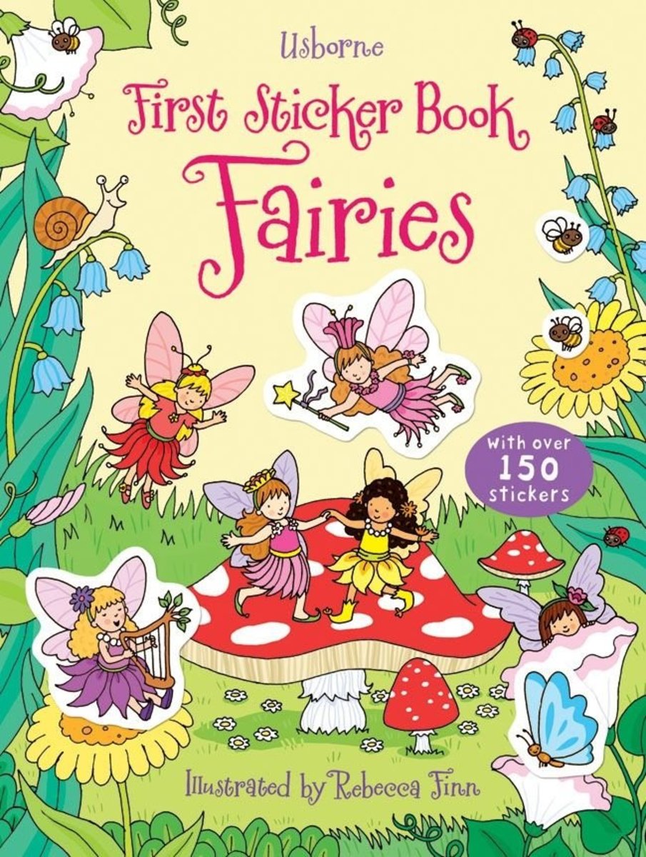 USBORNE | First Sticker Book: Fairies | 英文貼紙書| 仙子 | HKTVmall 香港最大網購平台