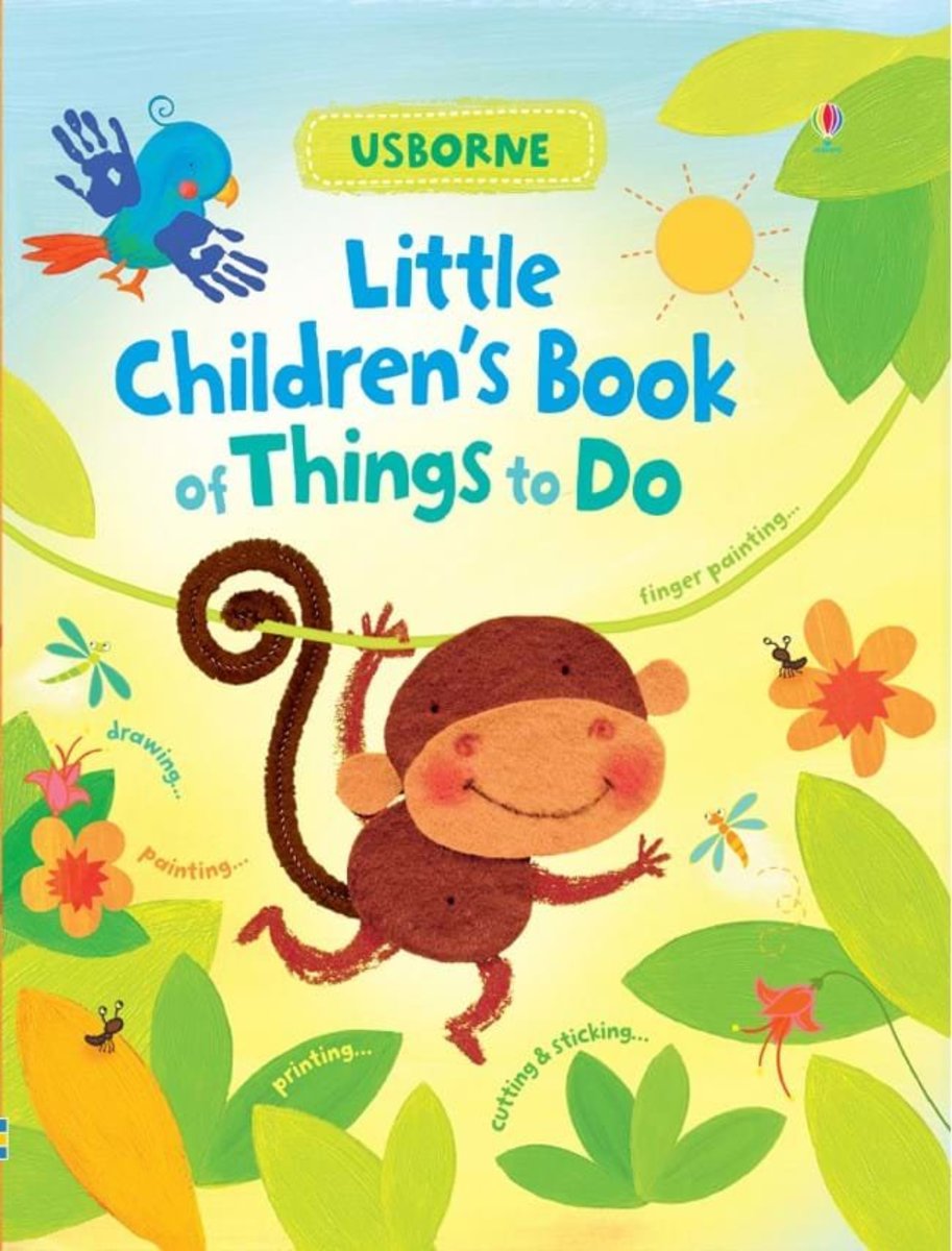 Usborne | Little Children Book of Things to Do | 手工硬頁書 | 6 個主題 農場、恐龍 ...