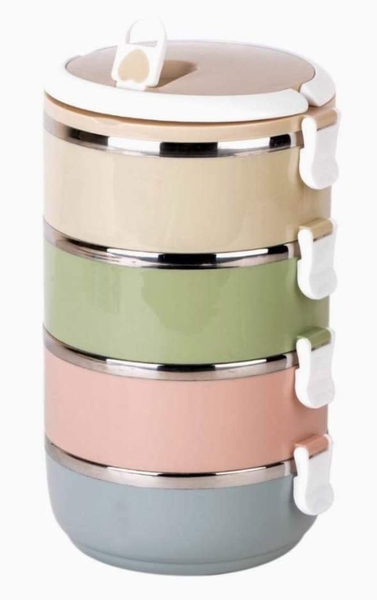 Virsa | 4 Layers Lunch Box | HKTVmall 香港最大網購平台