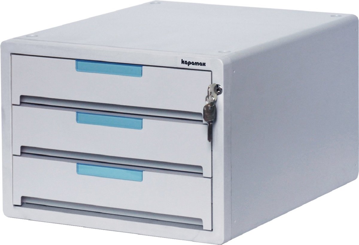 Kapamax | A4 有鎖文件櫃(3H), W299*D359*H214mm | HKTVmall 香港最大網購平台