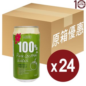 Meko | Meko 100% Pure Coconut Water Canned - Full Case 310ml | HKTVmall ...