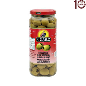 Figaro | Figaro [Pickles]-Pitted Green Olives 340gm Spain | HKTVmall ...