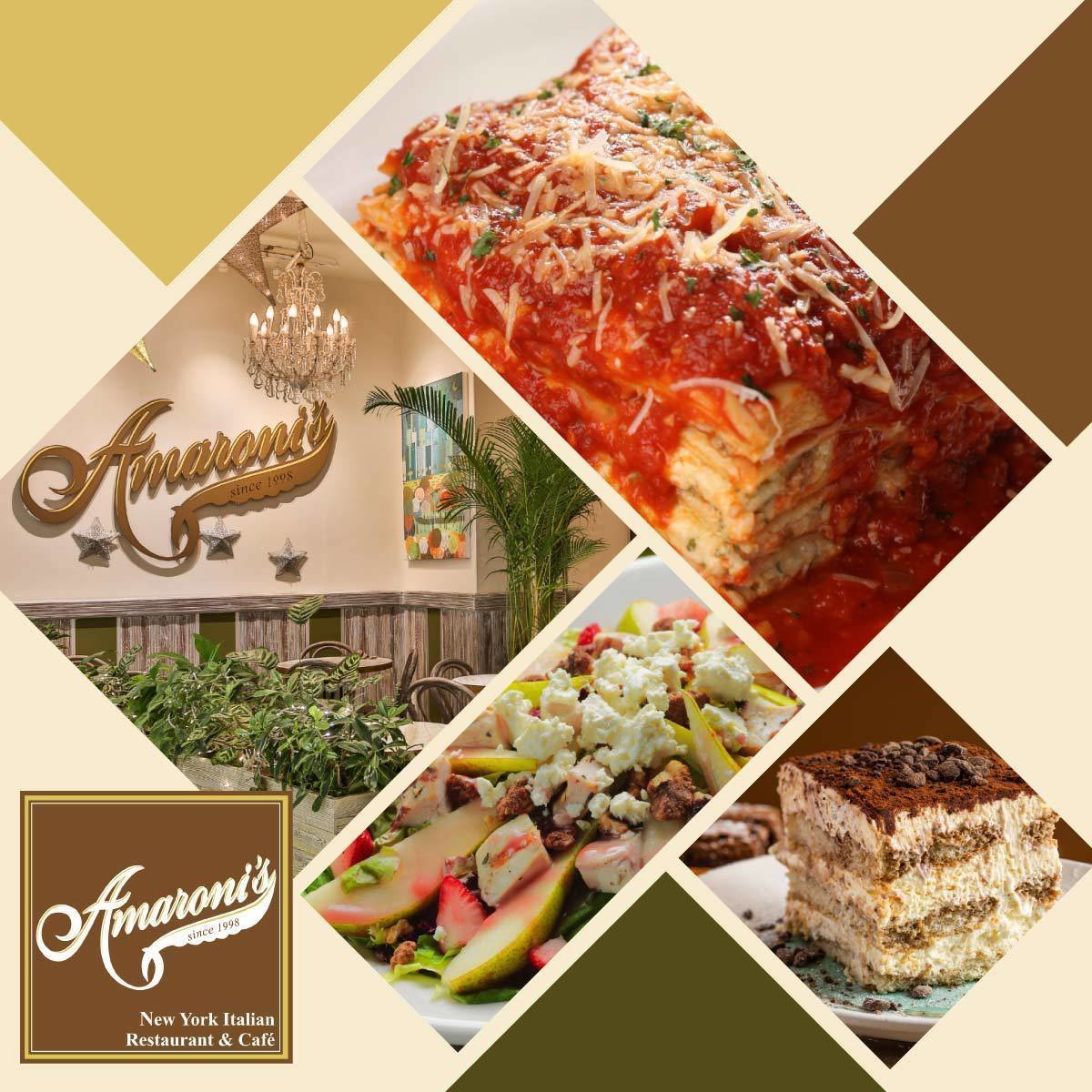 Amaroni's New York Italian Restaurant & Café | 1 張 (又一城店) - $250 現金券連 1 ...