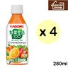KAGOME | 甘筍混合汁 280ml (280ml x 4) | HKTVmall 香港最大網購平台