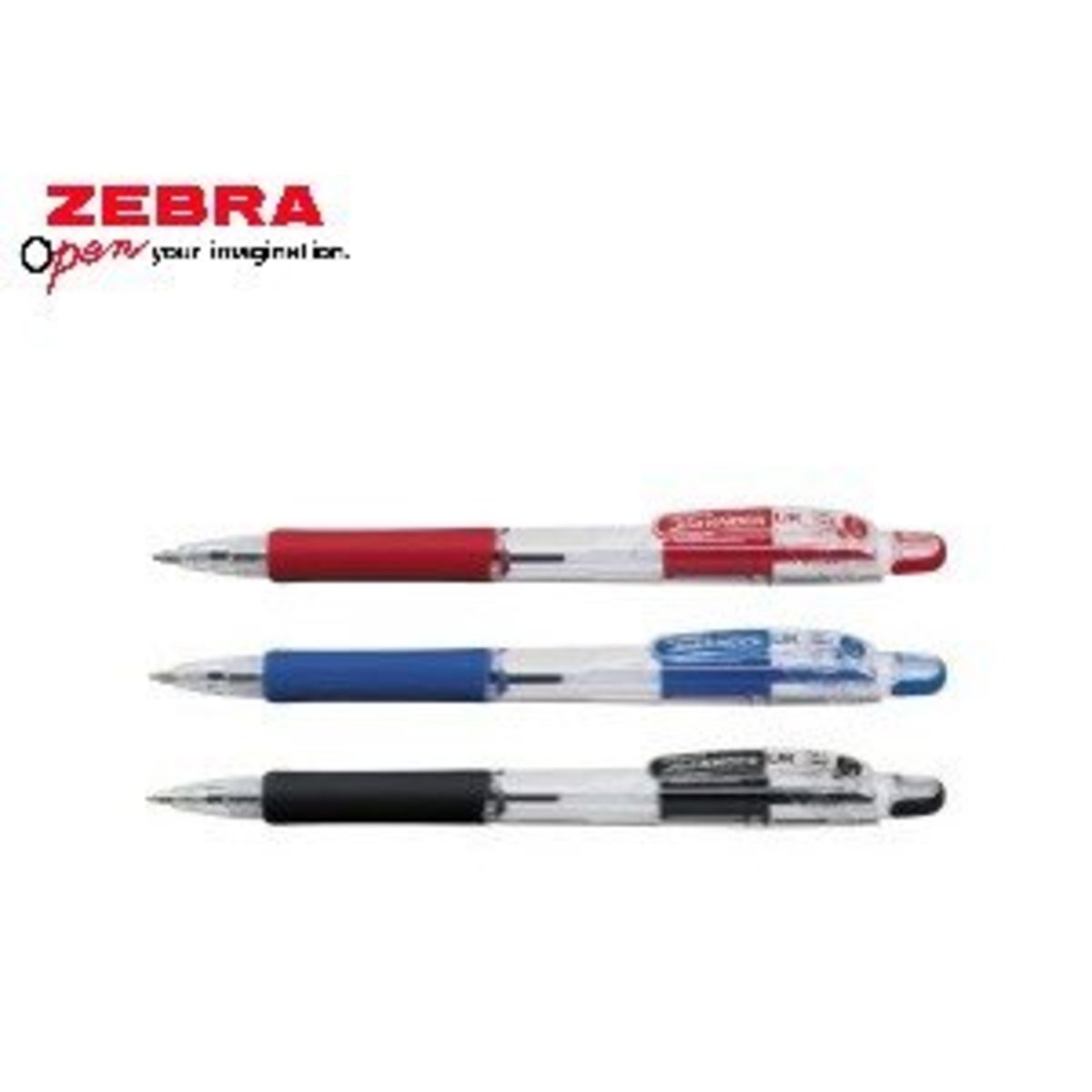 日本斑馬 | ZEBRA Jim - Knock UK 超順滑真美原子筆 BN10 - R 紅色 0.7mm 5 支 | 顏色 : 紅色 ...