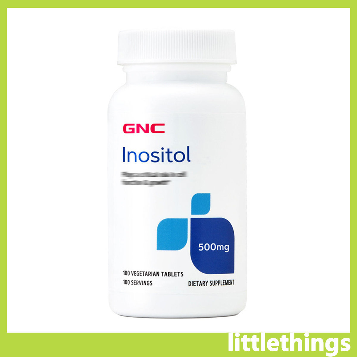 GNC | 肌醇 Inositol 500mg 100粒 （EXP 2027年） [平行進口] *不同包裝版本可能隨機出貨 ...