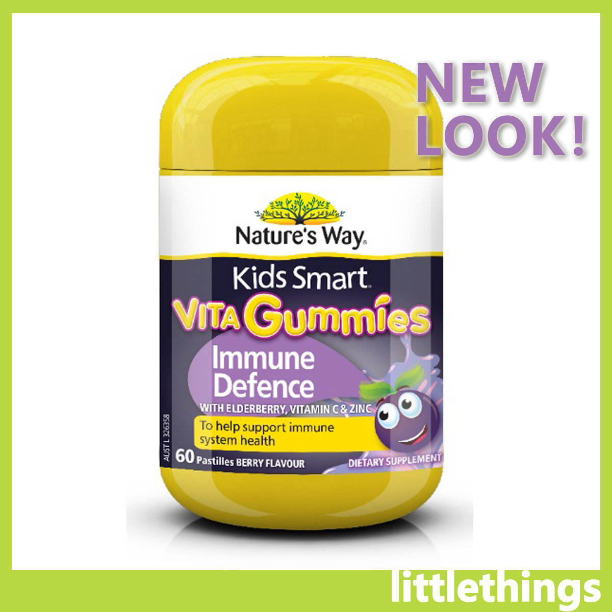 Nature's Way | Kids Smart Vita Gummies Cold & Flu Immune Support 60 ...