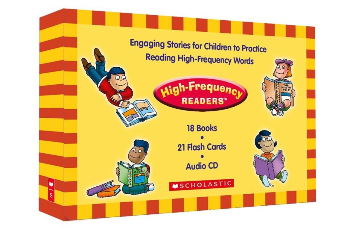 SCHOLASTIC | 幼稚園至小學英語讀物 HIGH-FREQUENCY READERS BOX SET WITH CD ...