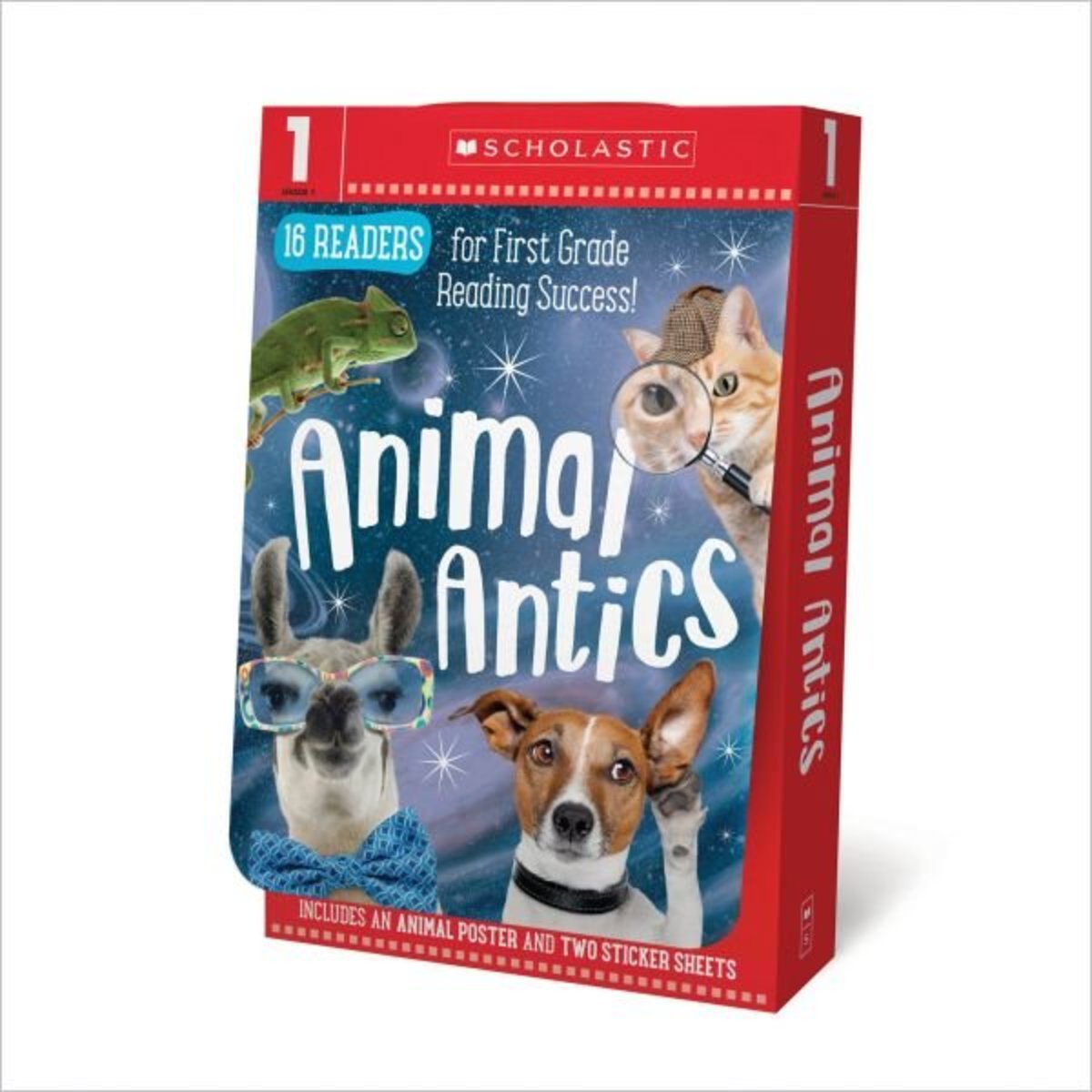 SCHOLASTIC | SEL-SEL GRADE 1 E-J READER BOX SET: ANIMAL ANTICS ...
