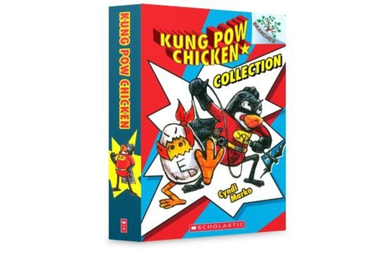 SCHOLASTIC | 小學英語讀物 KPC-KUNG POW CHICKEN COLLECTION (4-in-1) | HKTVmall ...