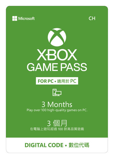 Xbox game pass pc 3 months store