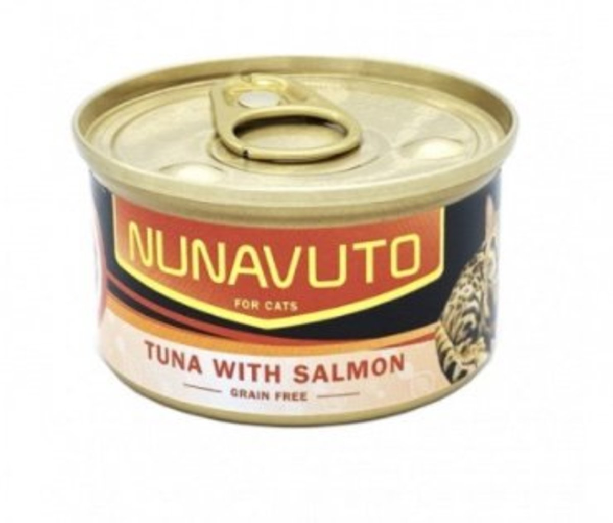 NUNAVUTO | 吞拿魚 三文魚 無穀物 貓罐頭 80g原裝行貨 (NU-04) | HKTVmall 香港最大網購平台