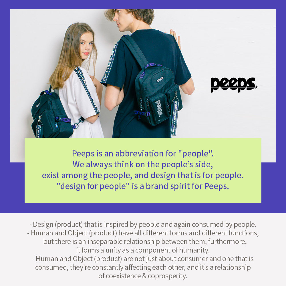 Peeps | Titan Backpack (Black) | Color : Black | Size : Free | HKTVmall ...