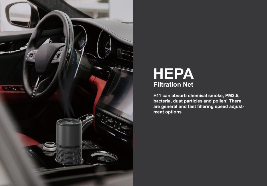 GOKI® | Antibacterial Ultra Air Purifier 3 in 1 HEPA Filter ...