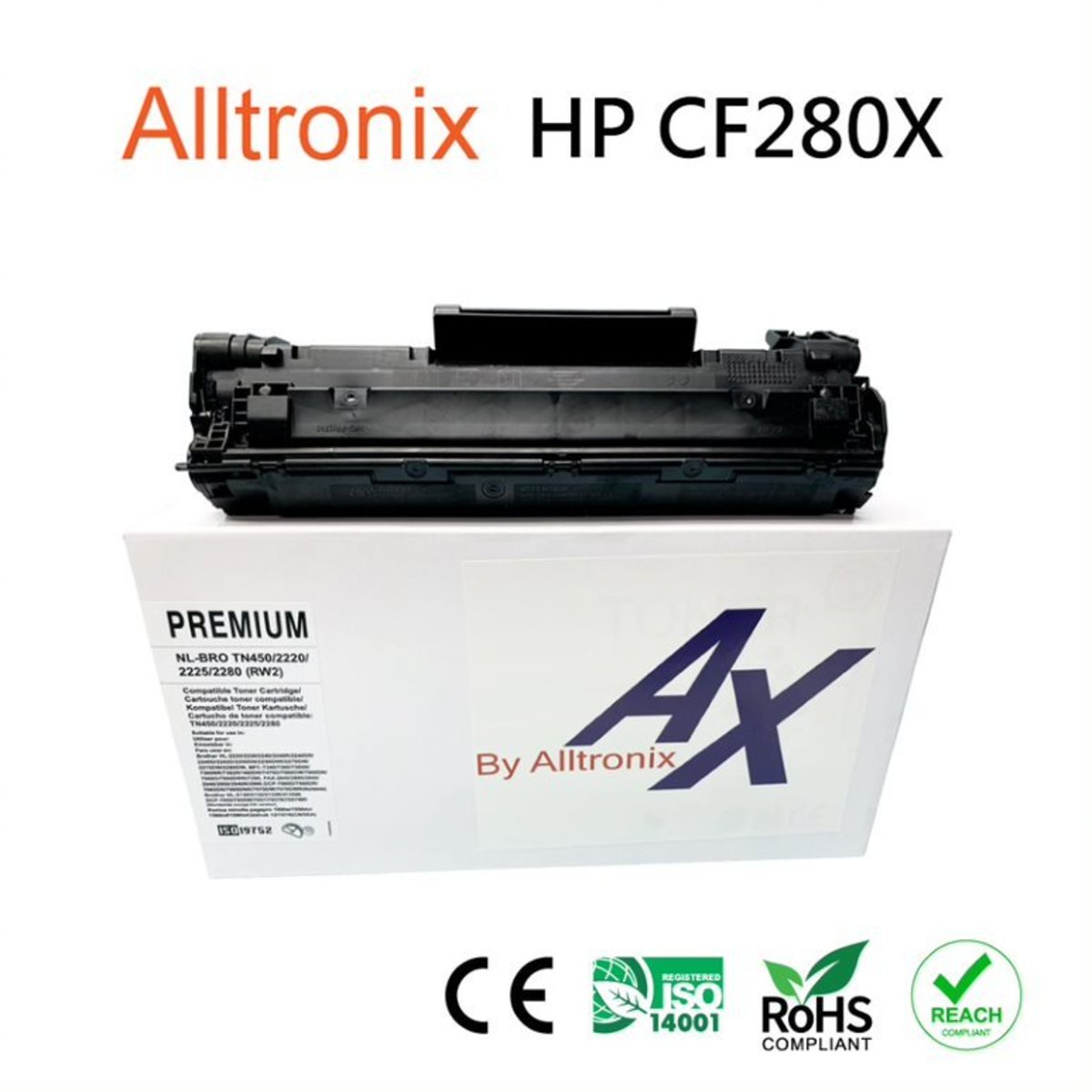 Alltronix | Alltronix HP CF280X 黑色代用碳粉盒 | HKTVmall 香港最大網購平台