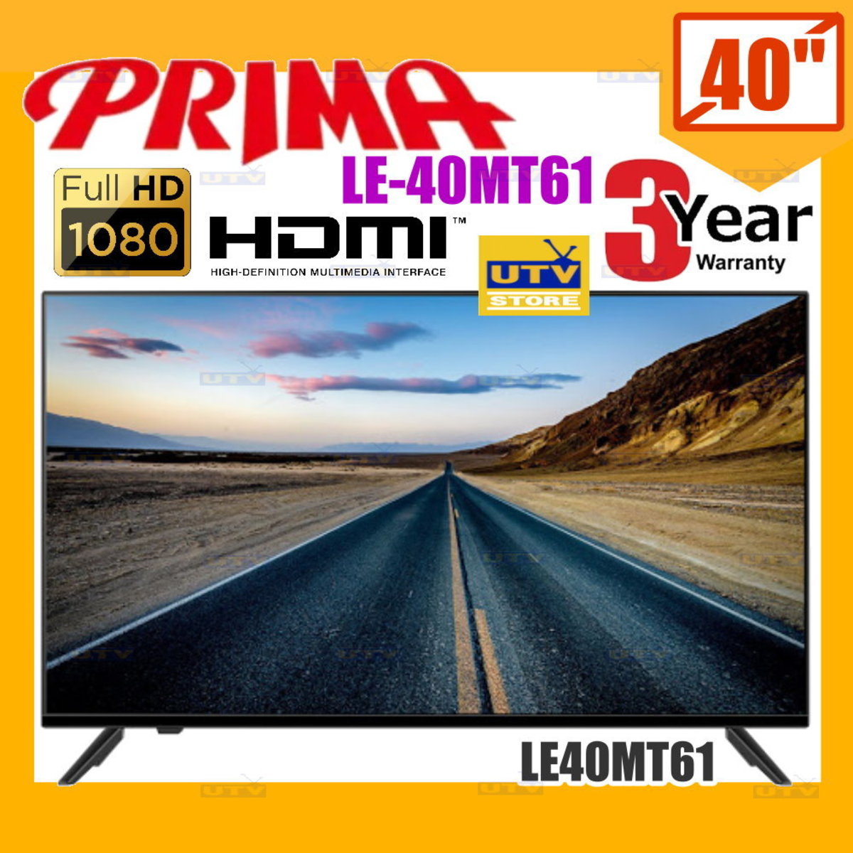 PRIMA | LE-40MT61 40吋 LED TV 全高清1080p | 屏幕尺寸 : 40吋 | HKTVmall 香港最大網購平台